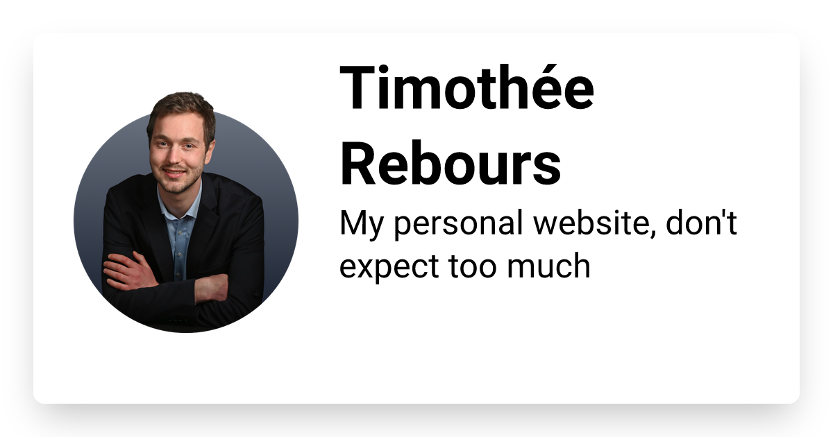 Timothée Rebours
